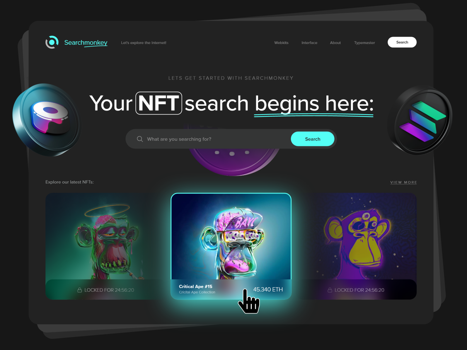 Searchmonkey - Landing Page Design by Julius Branding for Immersive ...