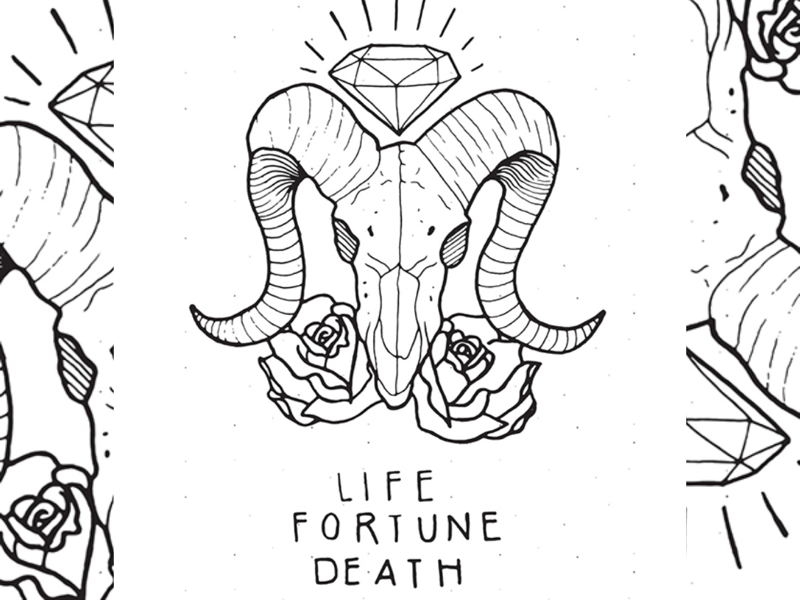 Life Fortune Death by Michael Porreca on Dribbble