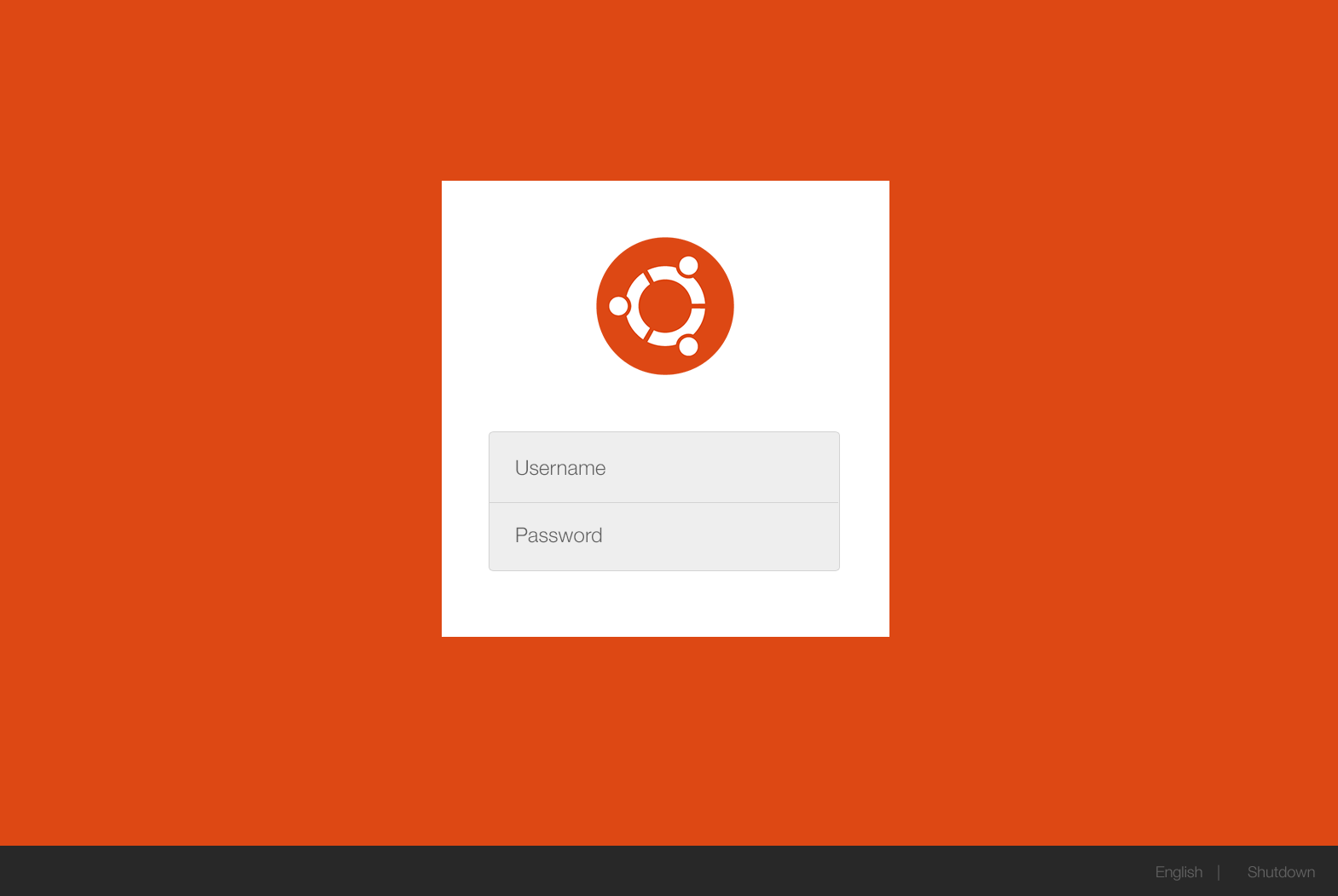 Ubuntu Login - Upgrade by Quinton Pike on Dribbble