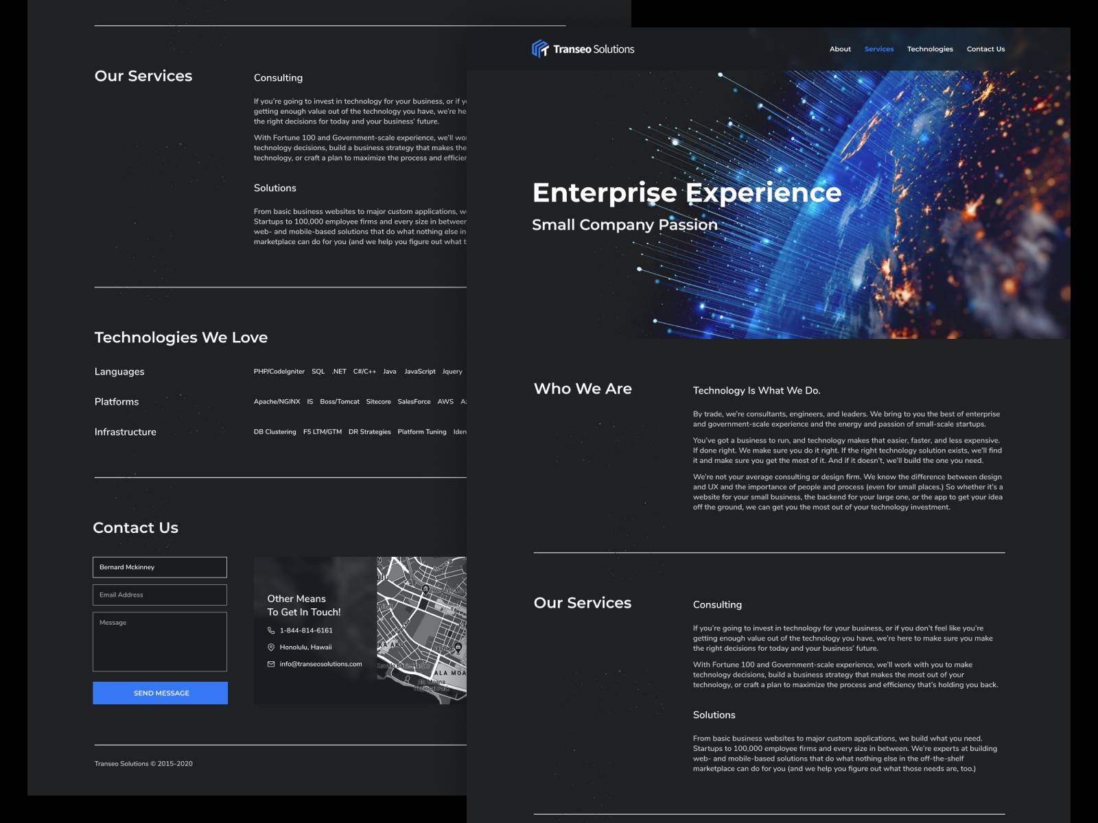 Transeo Solutions by Vasile Milescu on Dribbble