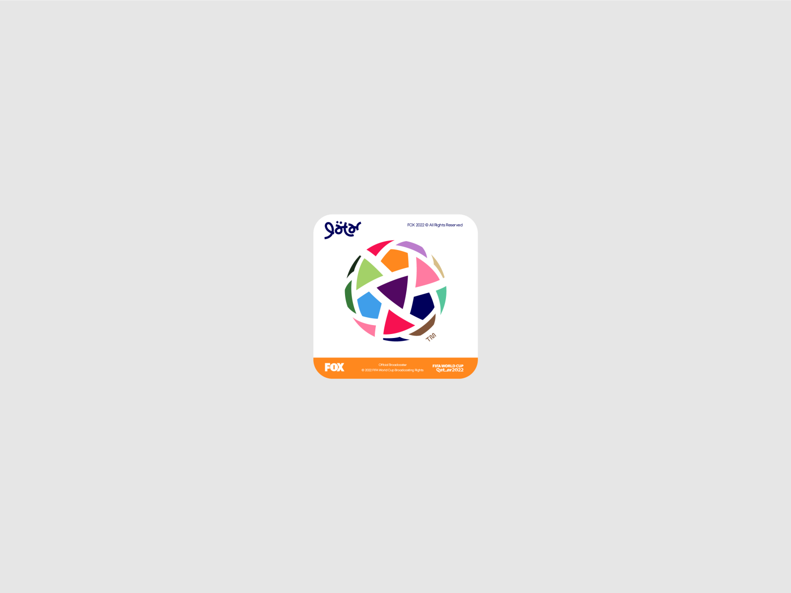 Qatar 2022 WorldCup— Official Broadcaster Patch by Jorge Rico on Dribbble