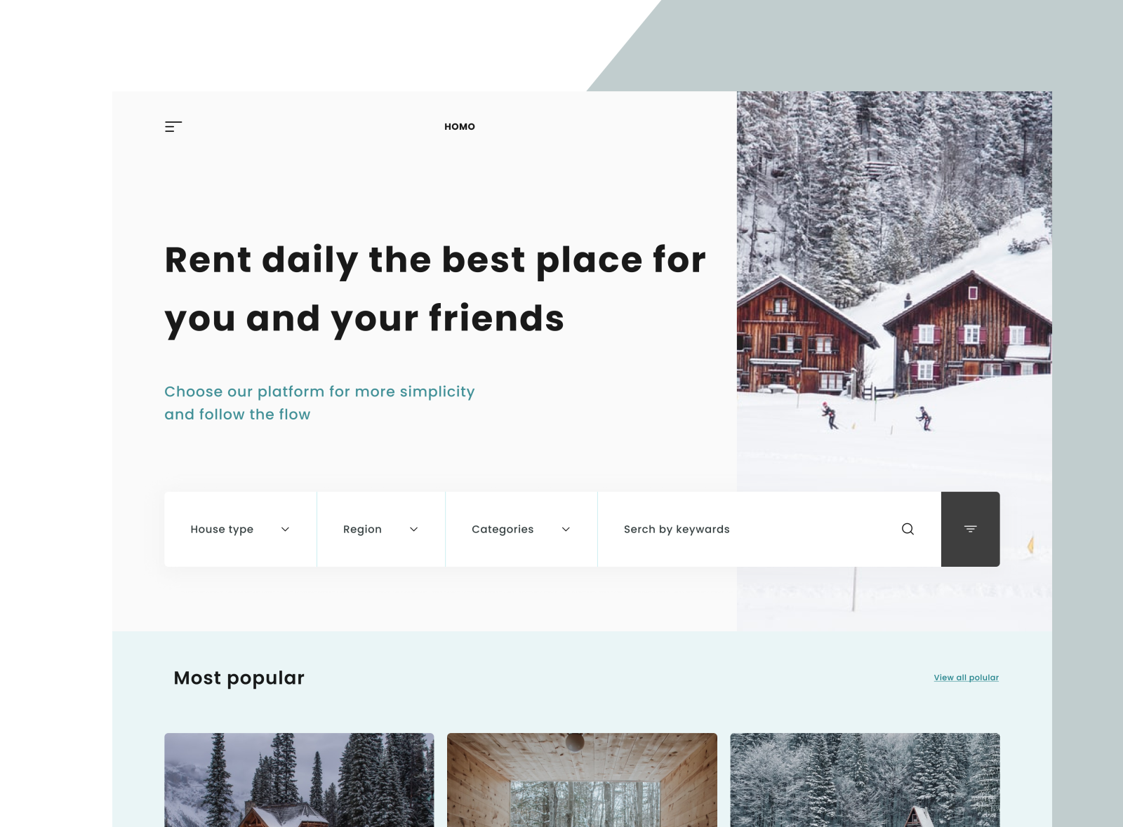 Cabin by David Kokhreidze on Dribbble