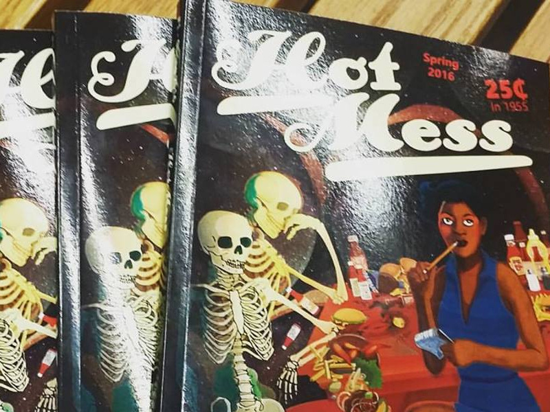 Hot Mess - Pulp Magazine Cover by Camille Meehan on Dribbble