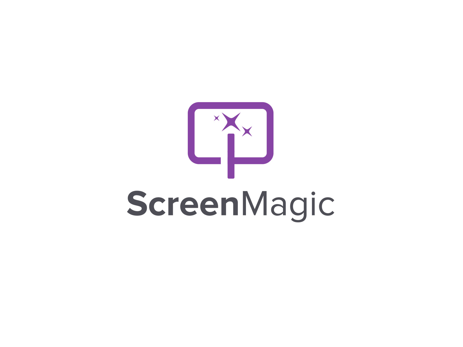 Screen + Magic Concept Modern Screen Recorder Logo Design by Samin ...