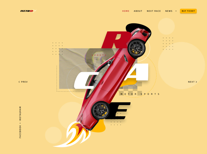 Nitro Webpage ui by Bix Bytes Solutions on Dribbble