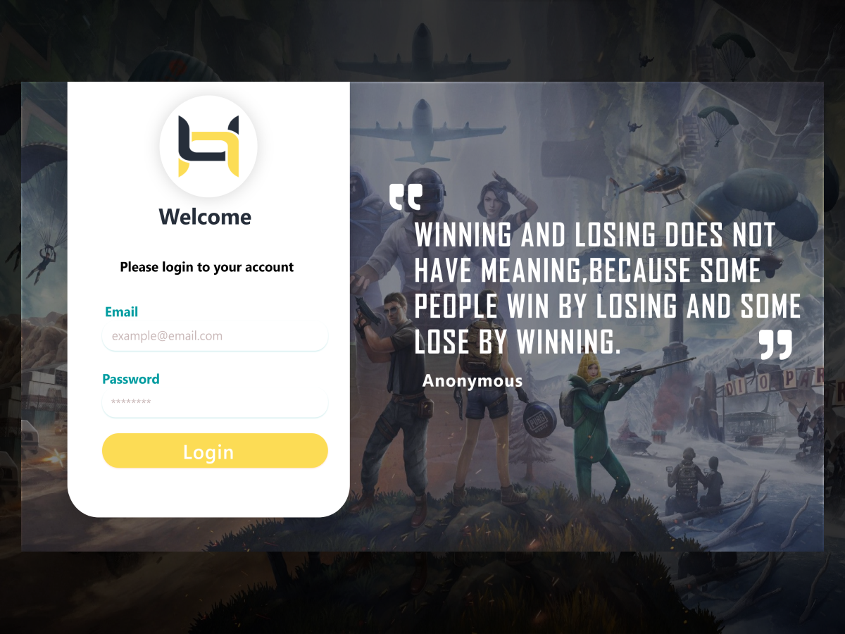 Creative Login Form Template by Mutahar Hafeez on Dribbble