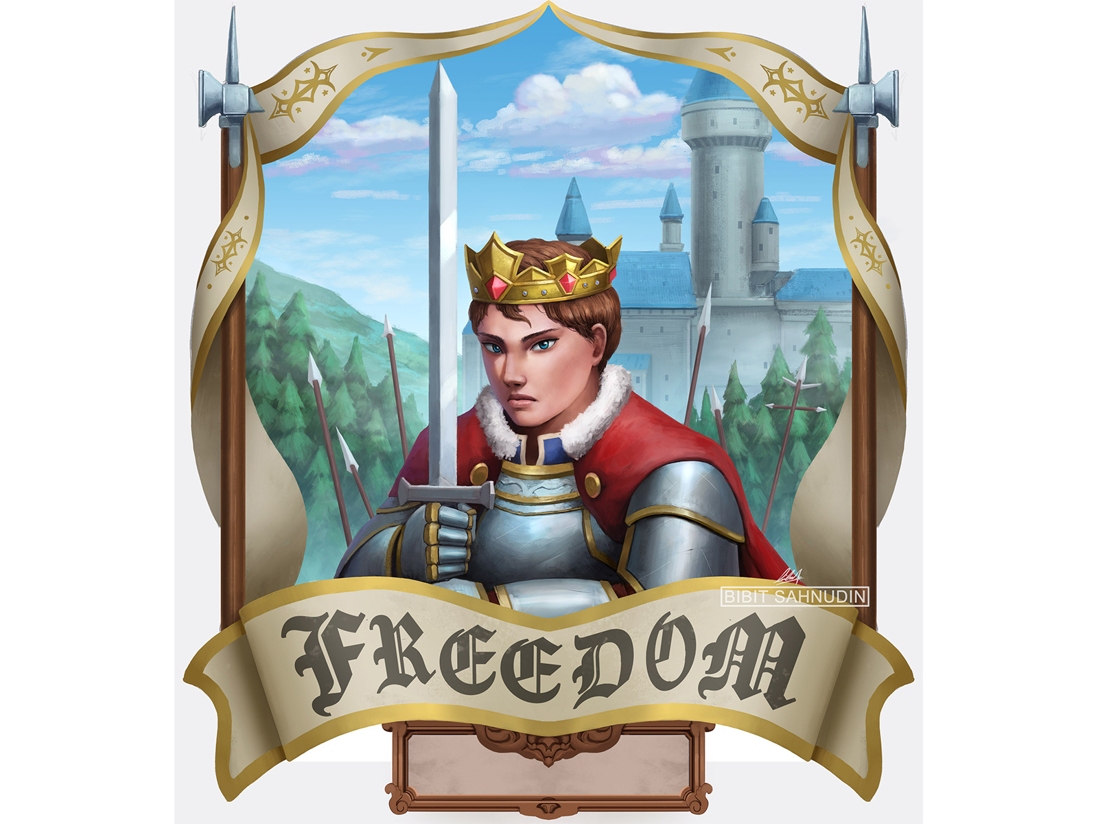 for freedoom by Bibit Sahnudin on Dribbble