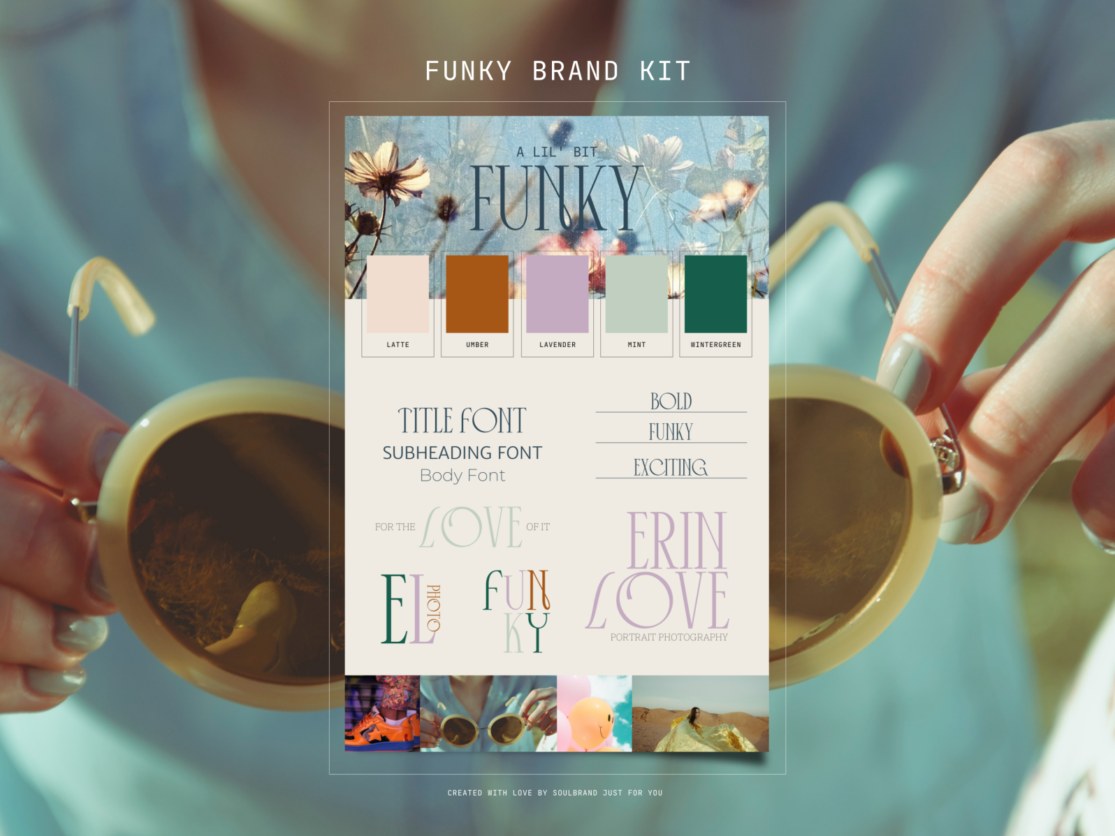 Funky Brand Kit by Lo Schonberger on Dribbble