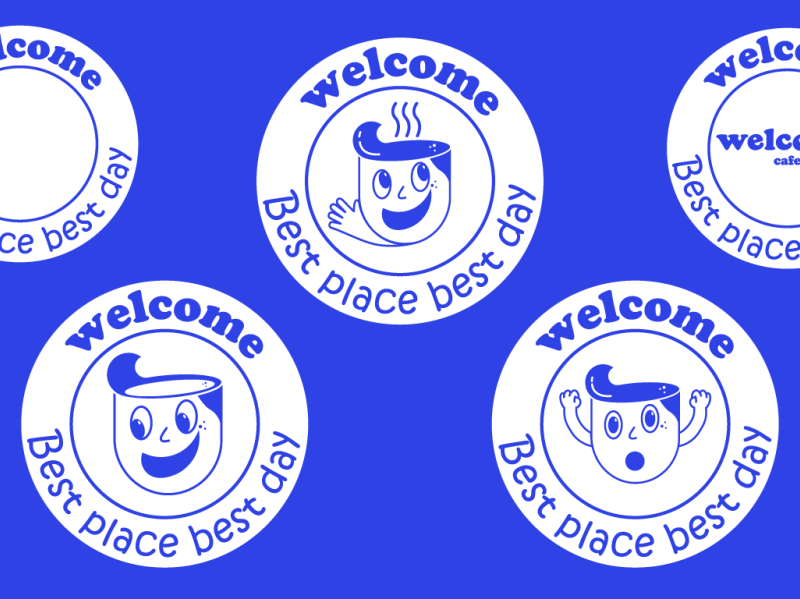 Welcome cafe by Mohamed Ehab on Dribbble
