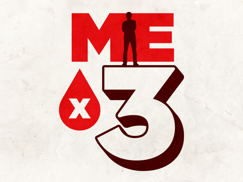 Me x 3 by Adam Shellabarger on Dribbble