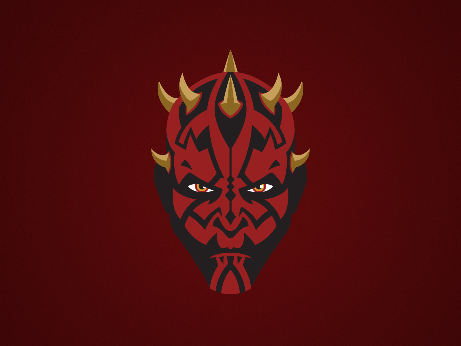 Maul Illustration by Ben Barnes on Dribbble