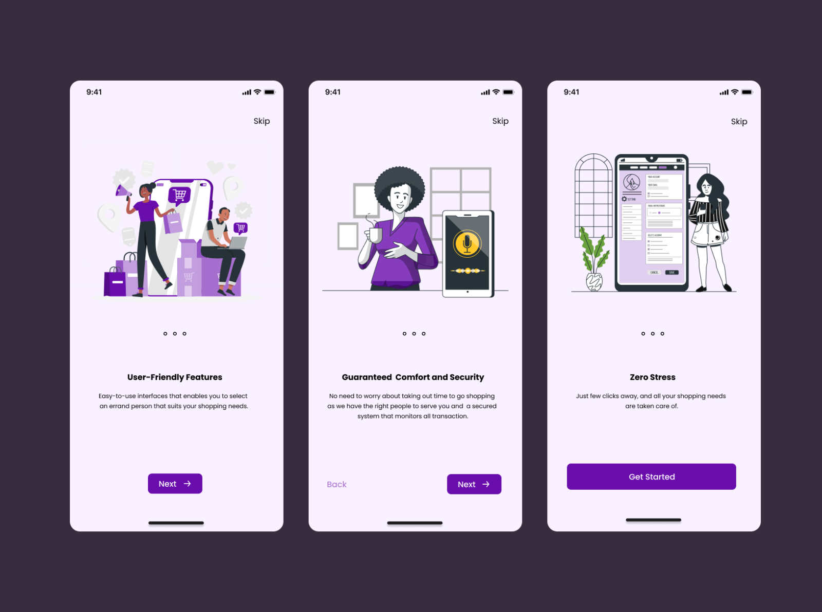 Onboarding Screens by Ani Vivian Chinenye on Dribbble