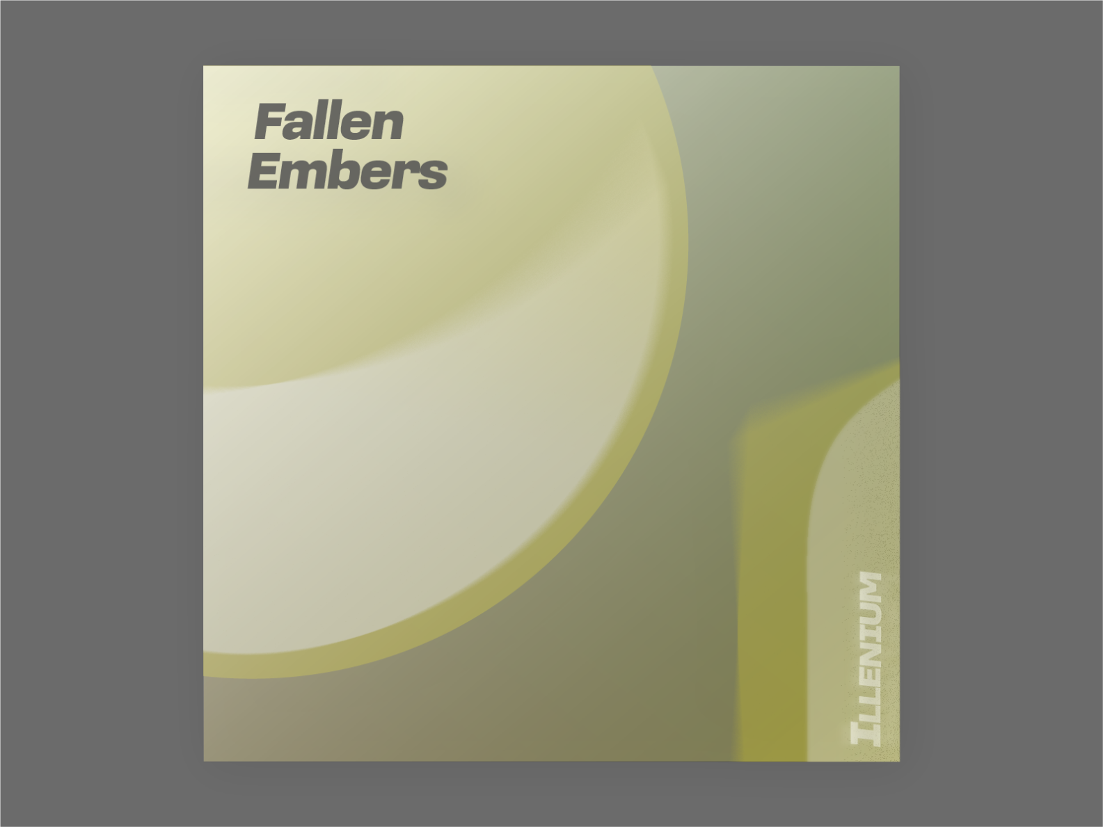 Fallen Embers Album Cover Redesign By Spencer La Buda On Dribbble