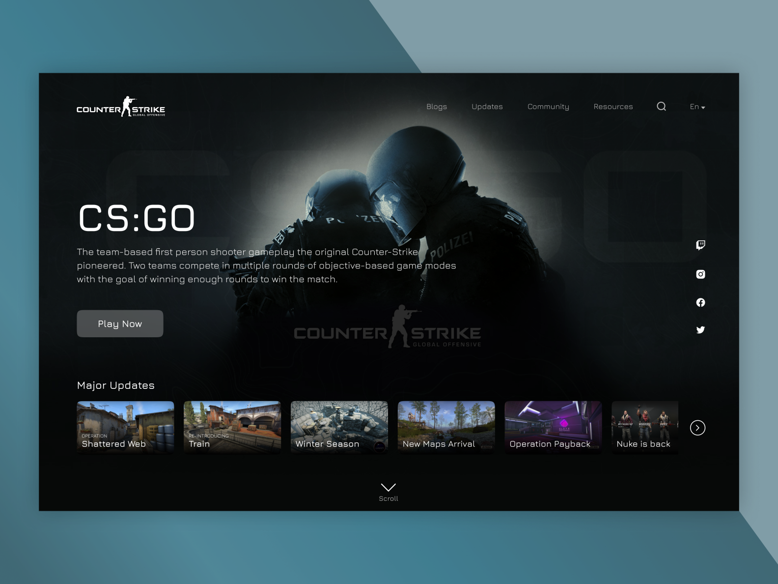 Gaming - Web Design by Vediyappan Sevathan on Dribbble