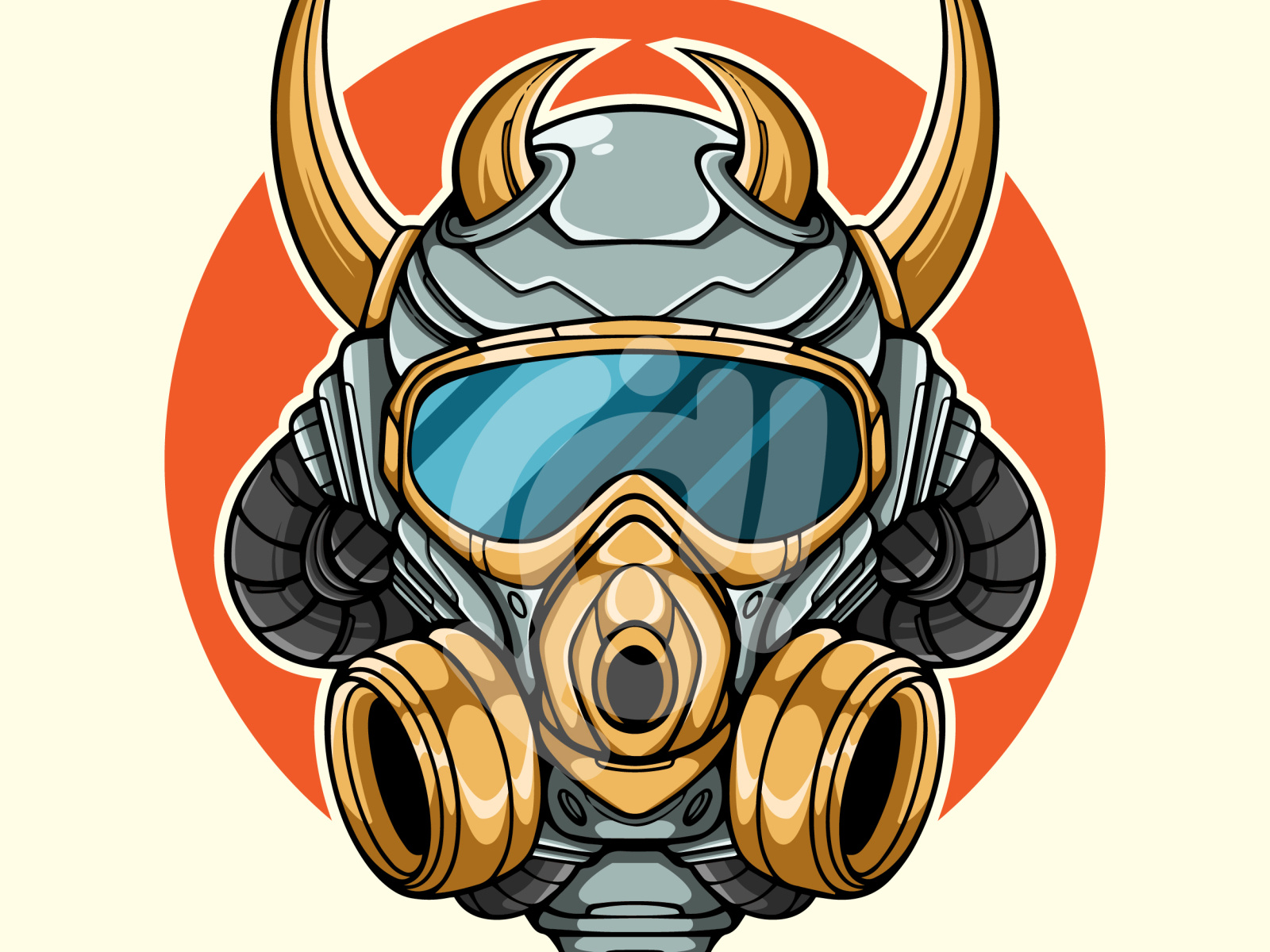 CYBORG HEAD by GUNKS MORIART on Dribbble