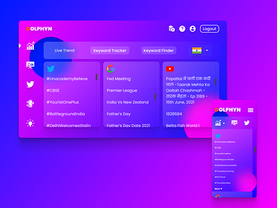 Browse thousands of Glass Morphism Dashboard images for design inspiration | Dribbble