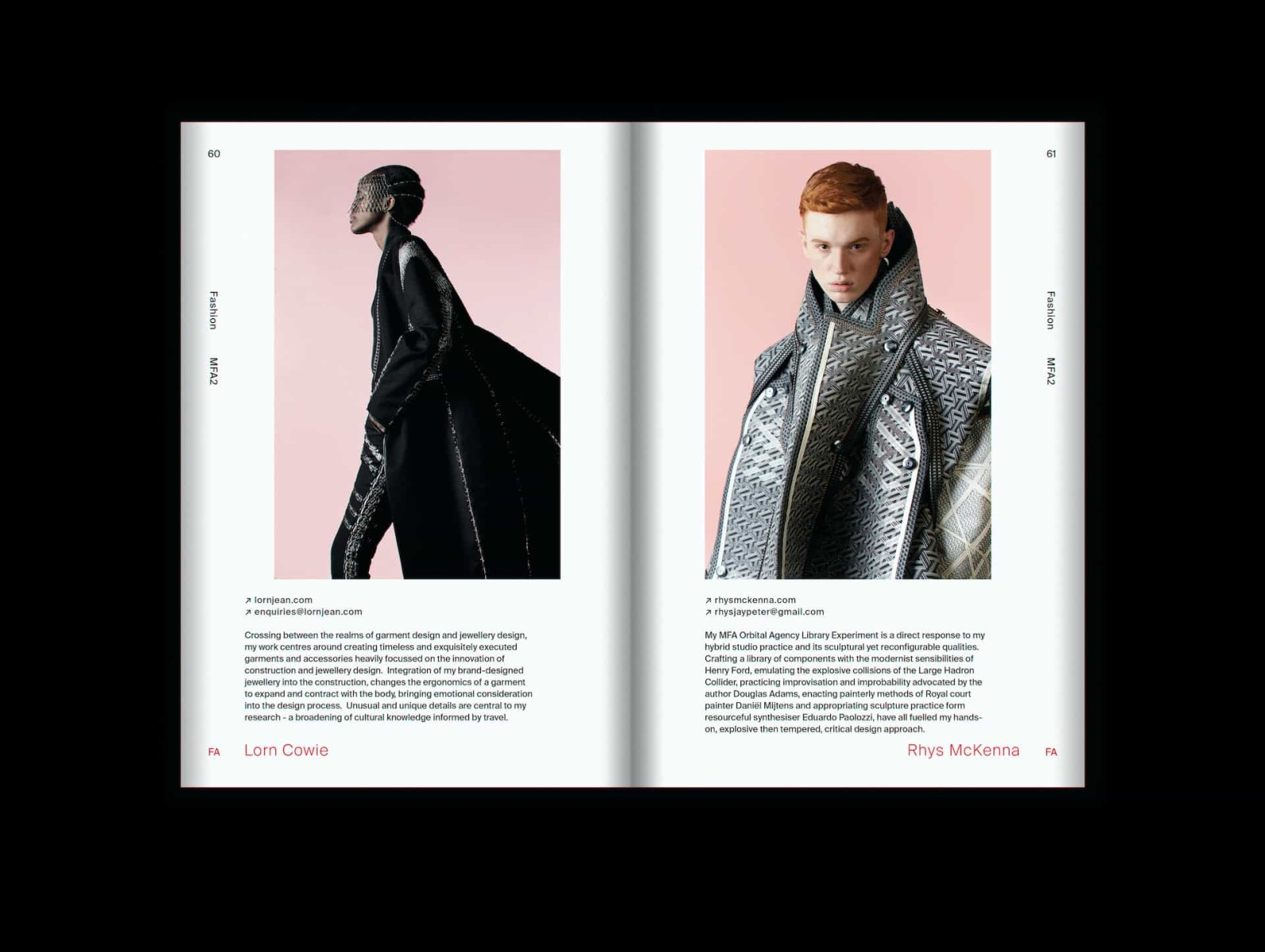 ECA Degree Show Catalogue, 2018 by Leon Brown on Dribbble