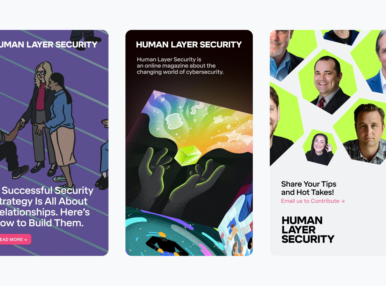 Human Layer Security — Digital Ads by Leon Brown for Tessian on Dribbble