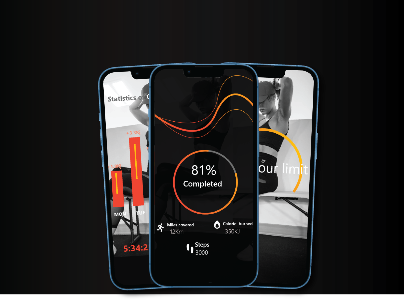 workout design by Isaac James on Dribbble