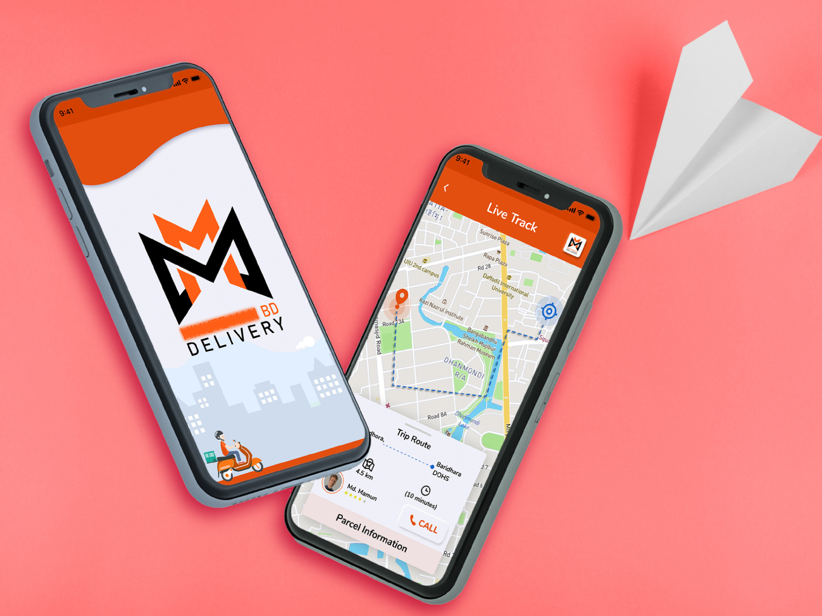 Delivery App UI by Priscila Fahmida on Dribbble