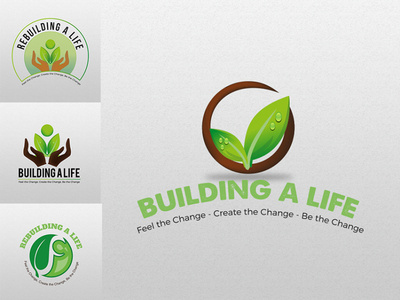 rebuilding life NGO logo by malikshahid on Dribbble