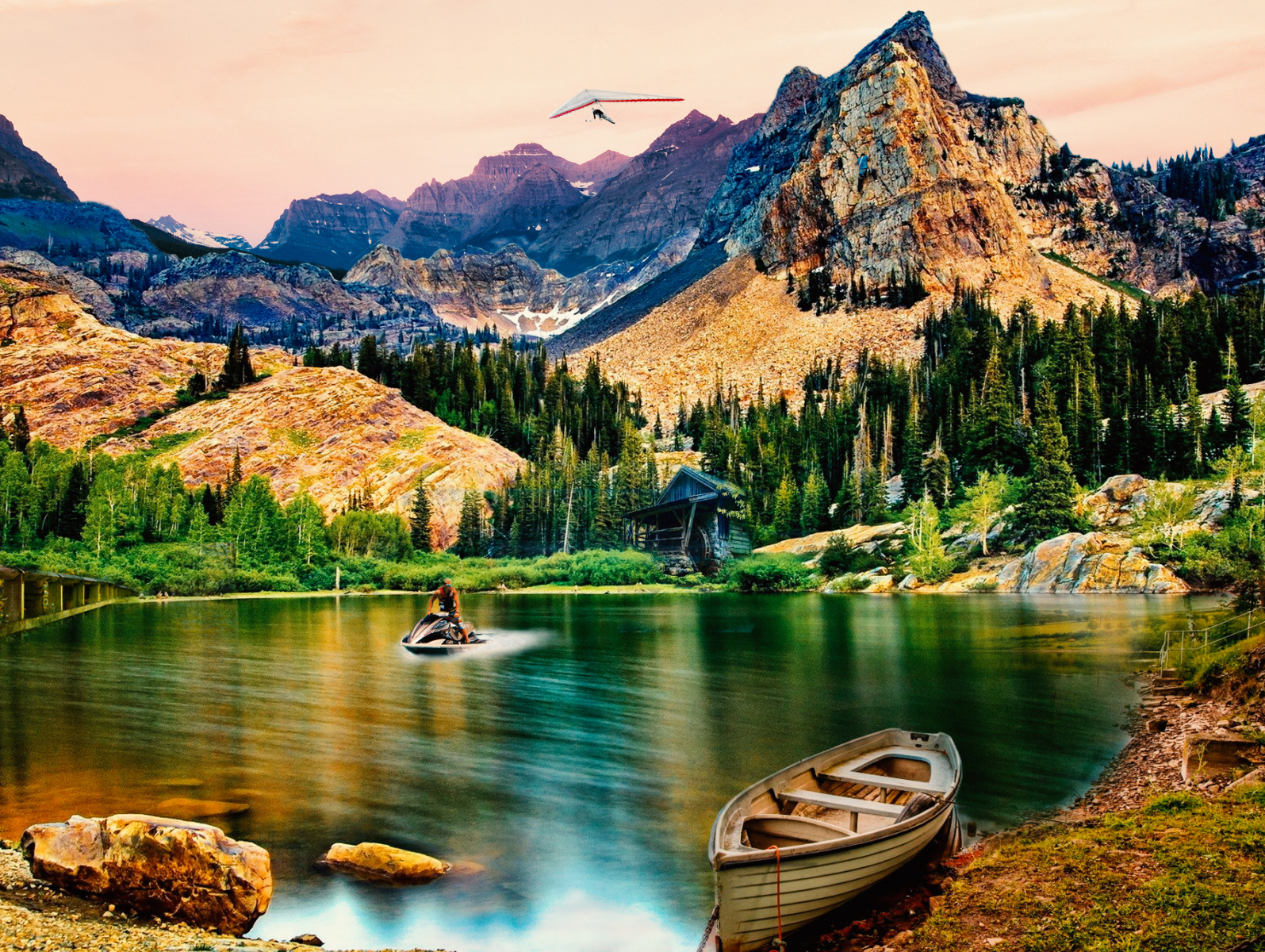 nature photo manipulation by malikshahid on Dribbble