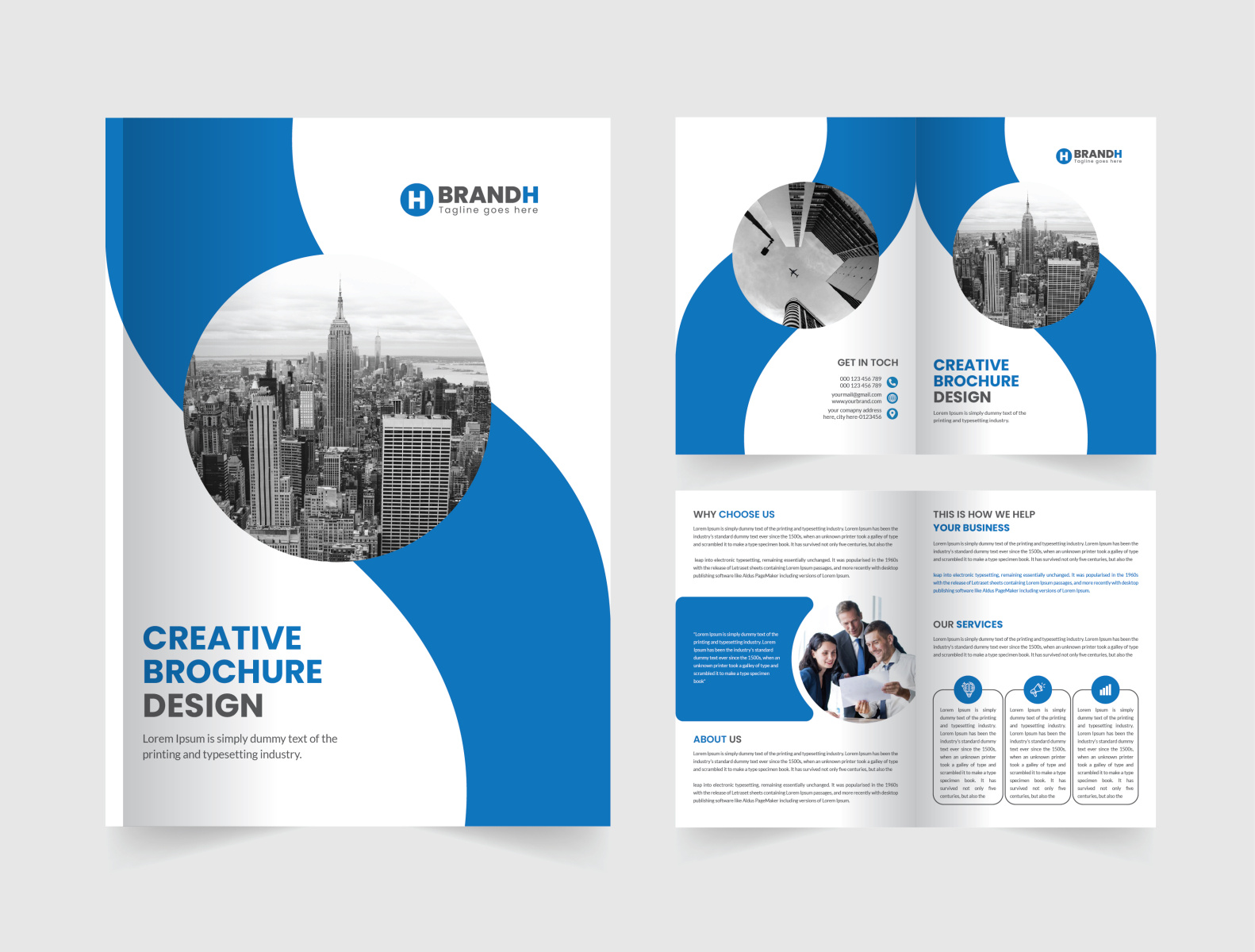 Corporate Business Brochure, Company Profile Design by Hafizul Islam on ...