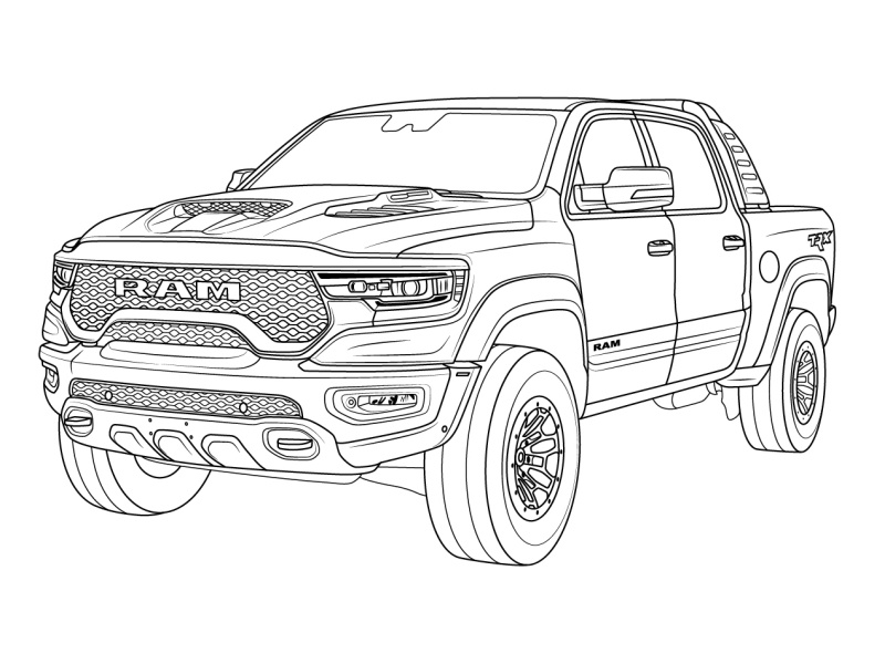 RAM line art illustration by OlhaZS on Dribbble