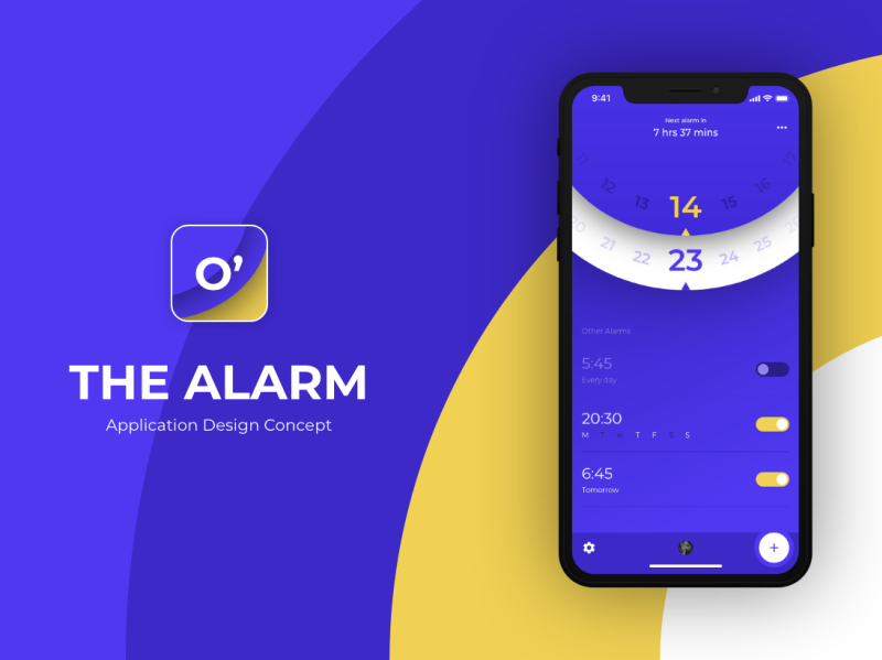 The Alarm - Application Design Concept by Harshit T Rao on Dribbble