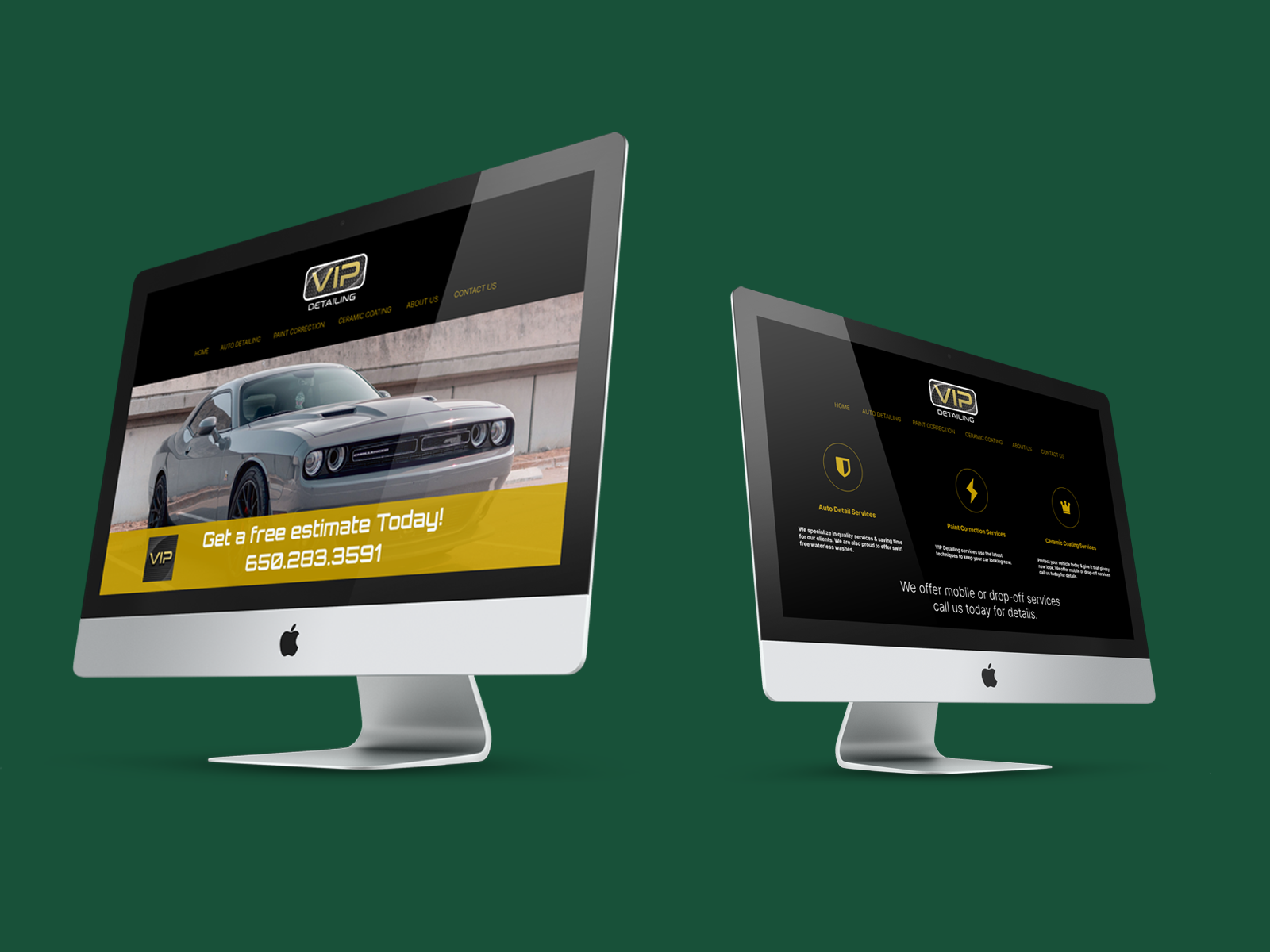 Website design by Jesus Jimenez on Dribbble