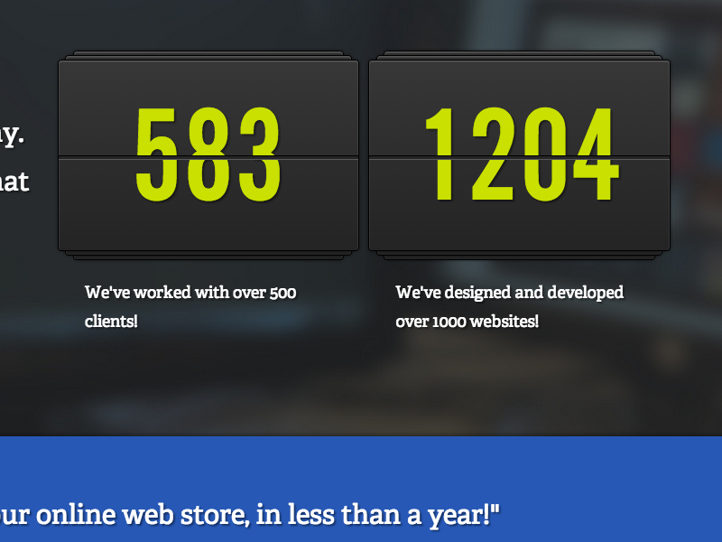 Stat counters - final by Daniel E Kling Jr on Dribbble