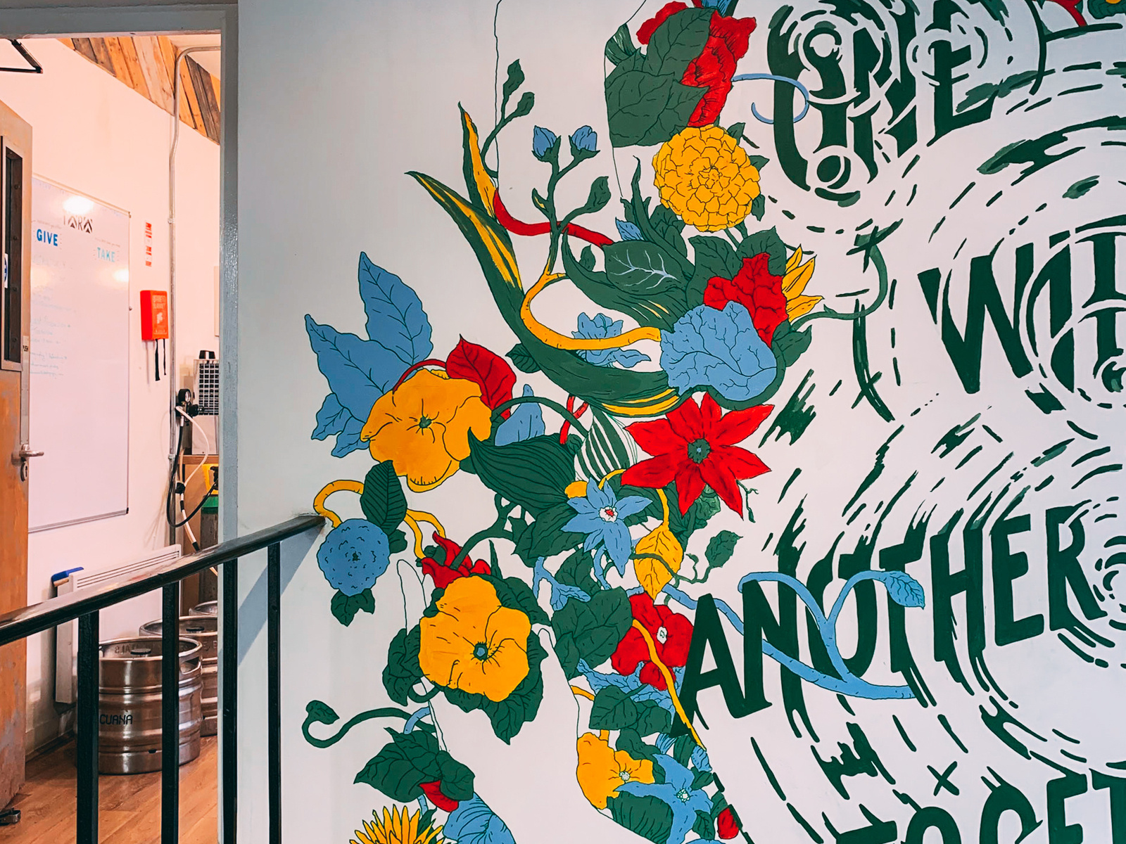 Tara Building mural by Chris Flynn on Dribbble