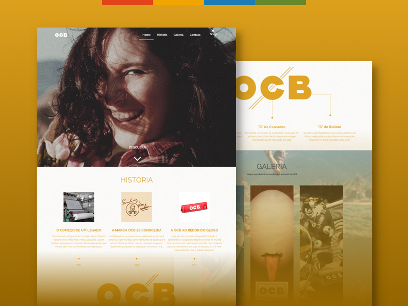 OCB Website by Alexandre Tempel on Dribbble
