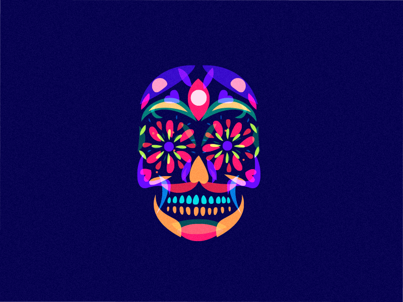 Singing Skull by Ilya Shapko on Dribbble