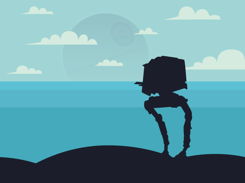 AT-ST by Aaron K. White on Dribbble
