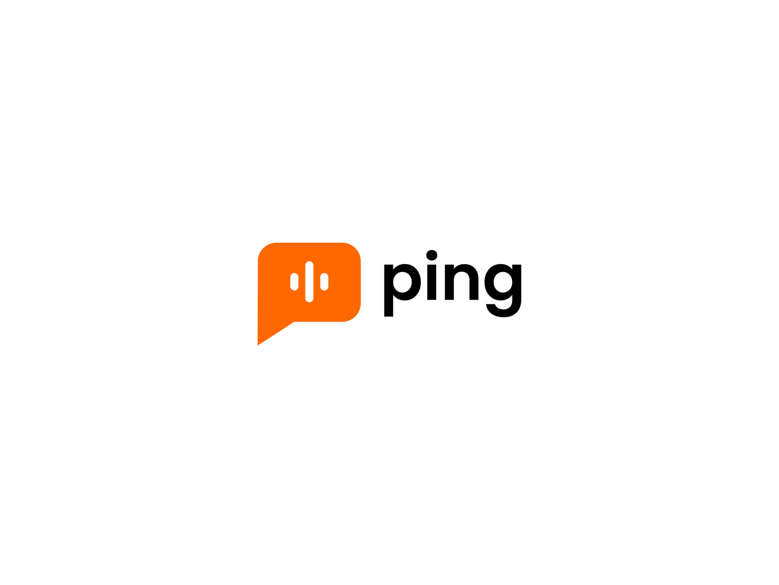 Ping logo by Vishesh Tiwari on Dribbble
