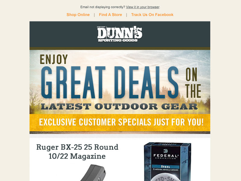 Promotional Email Header by Dave Wilhelm on Dribbble