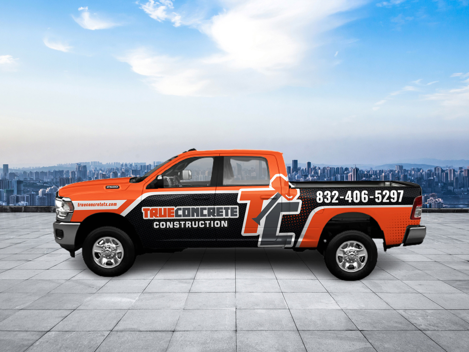 2020 dodge ram 2500 - Truck Wrap Design! by Md. Sabbir Hasan on Dribbble