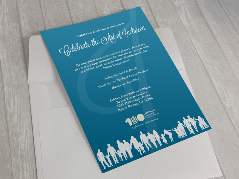 Celebrate the Art of Inclusion Invitation by Amanda Caronna on Dribbble