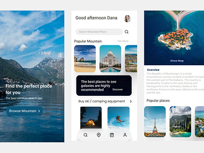Designing a vacation booking app by shiran on Dribbble