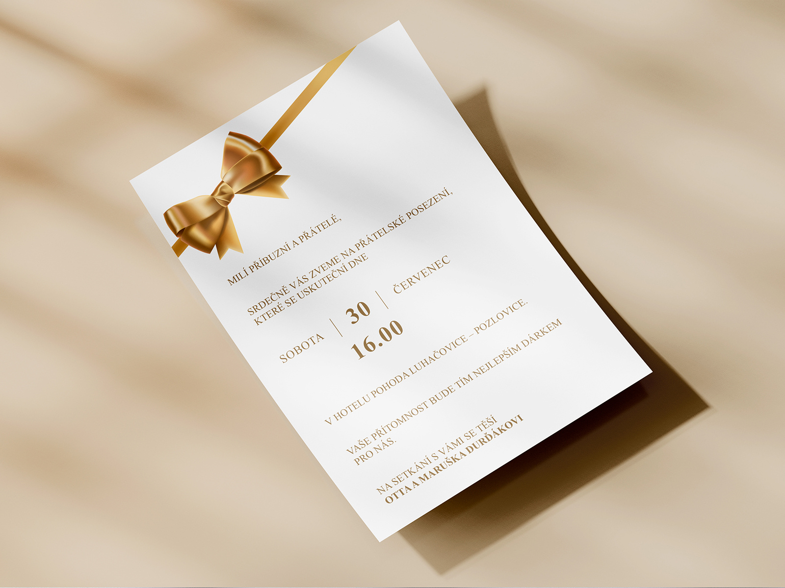 Invitation 🥂🥃 by Barbora on Dribbble