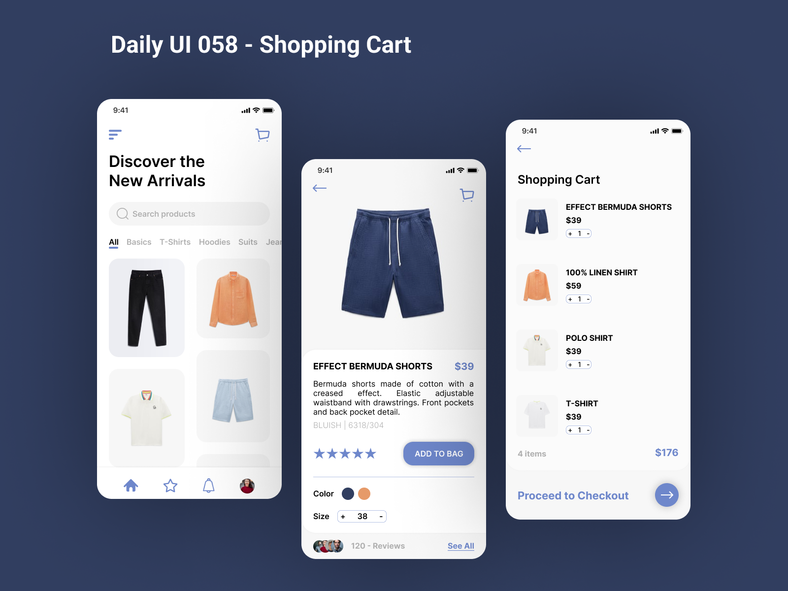 Daily UI 058 - Shopping Cart 😎 by SFAOUI ABDELJABBAR on Dribbble
