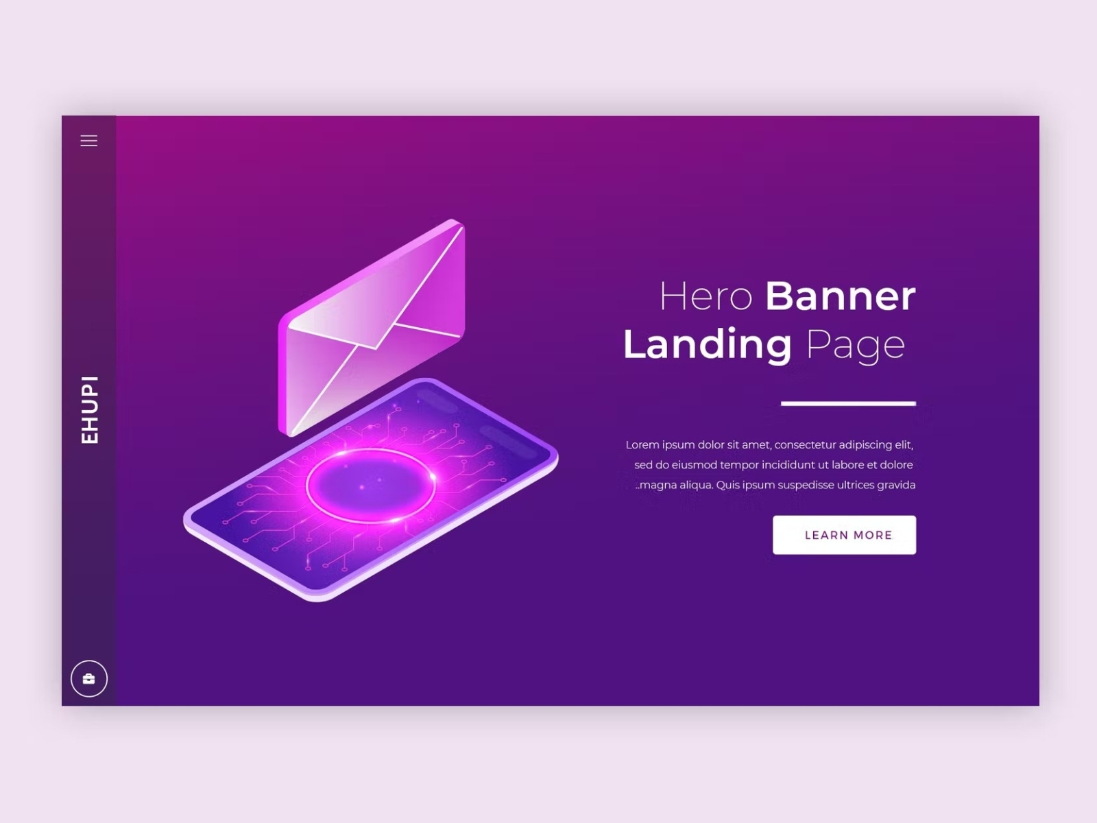 FREE- Hero Banner Template by Data Designs on Dribbble