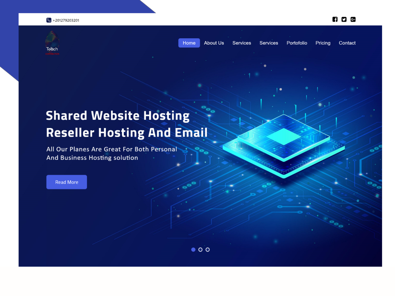 landing page for tech website by wesam ahmed on Dribbble