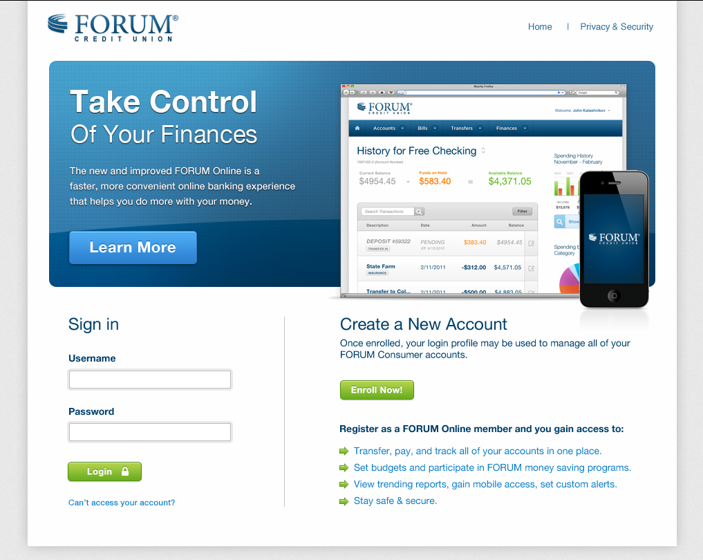 Sign In Landing Page by Courtny Cotten on Dribbble