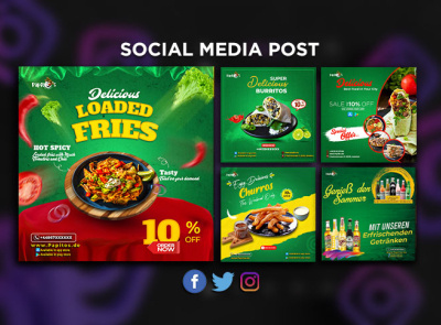 Social media post design. by Abdullah al safar on Dribbble