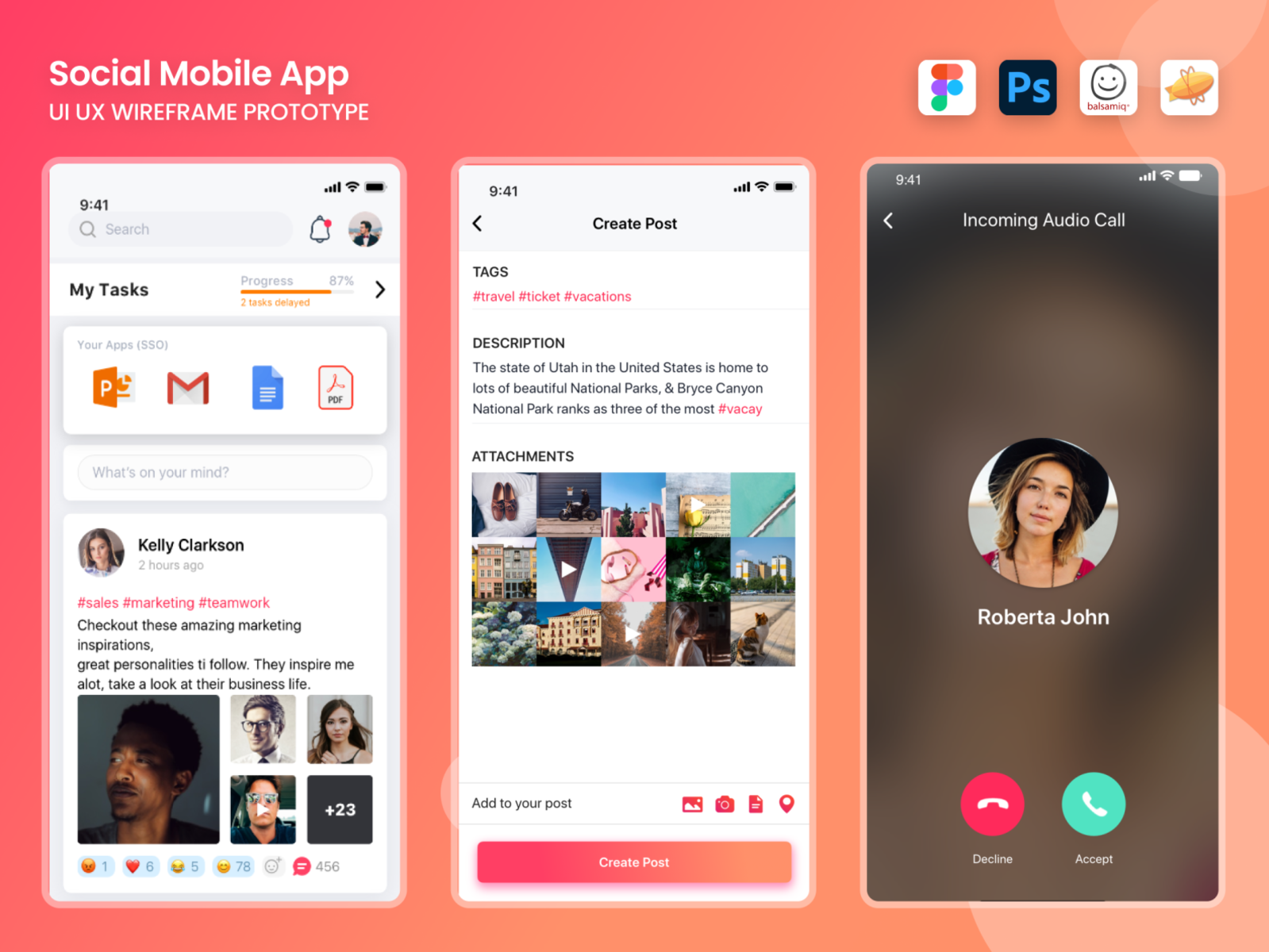 Social Mobile Application - UI UX Project by Muhammad Hassan Mujtaba on ...