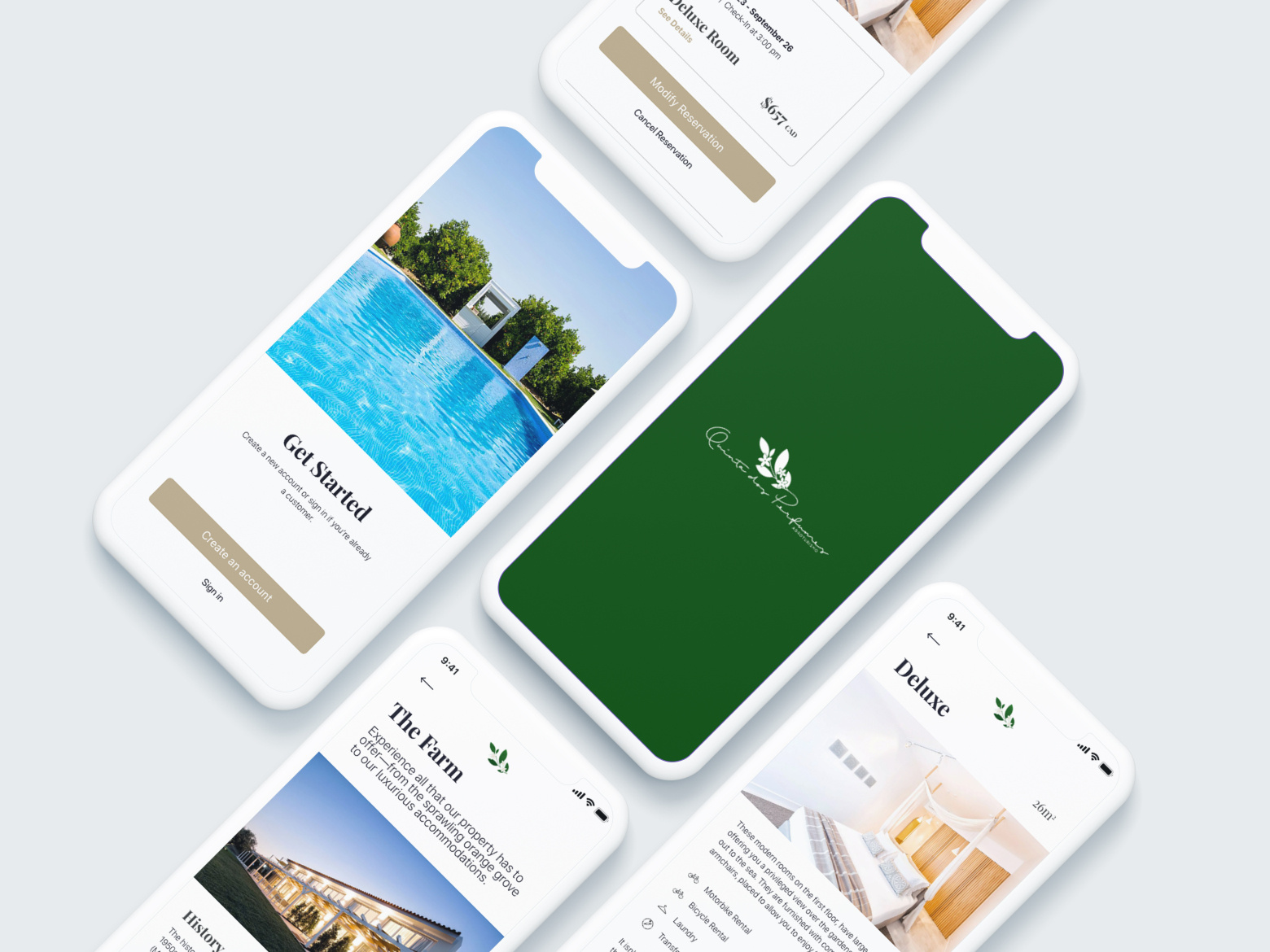 Boutique Hotel App Concept by Kit Chan on Dribbble