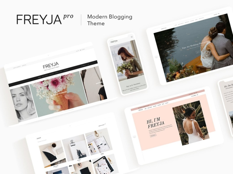 Freyja Pro - Multipurpose Theme by Web Theme Factory on Dribbble