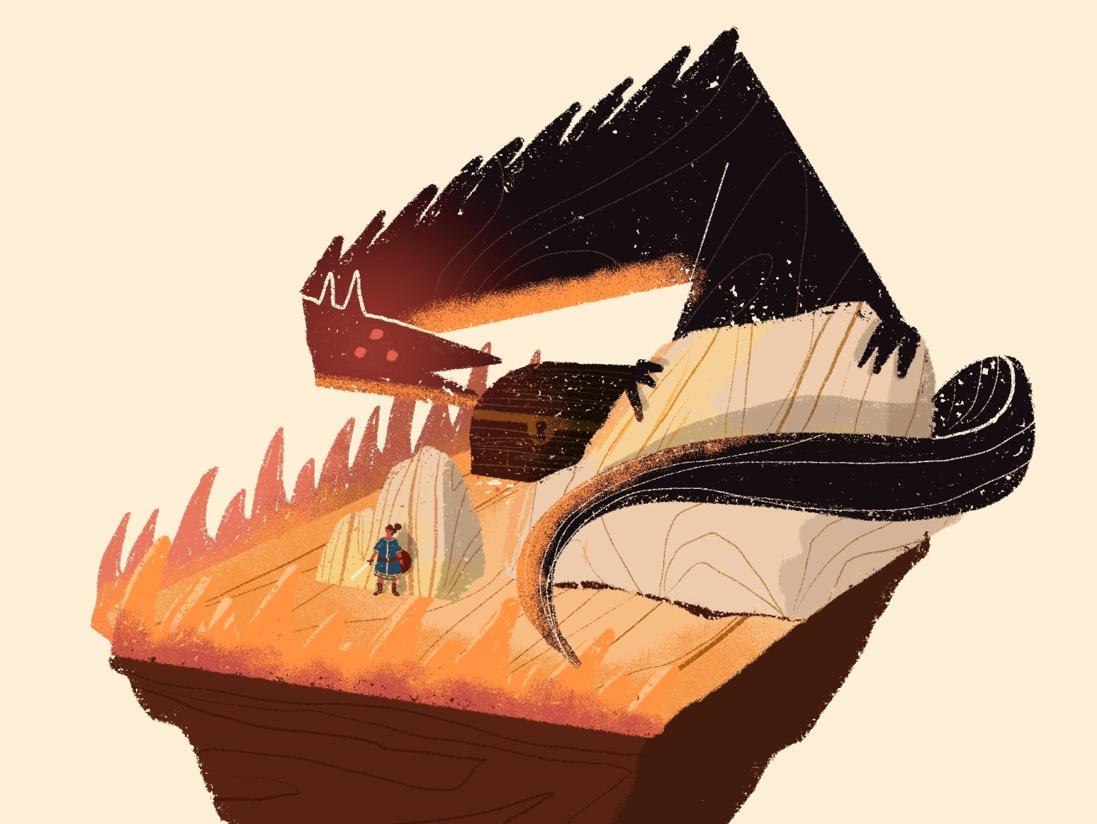 The Dragon’s Lair by Samuel Markiewicz on Dribbble